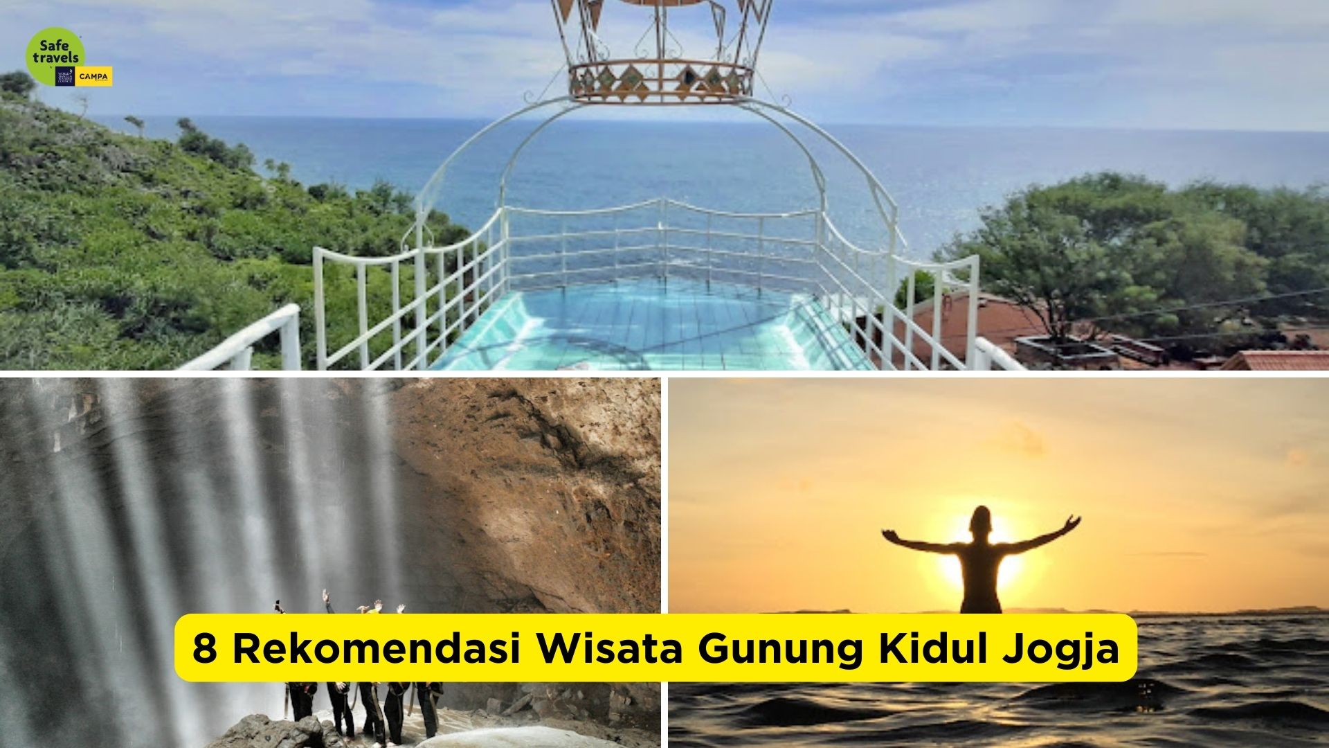 8 Rekomendasi Wisata Gunung Kidul dengan Keindahan Memukau - Campa Tour and Event