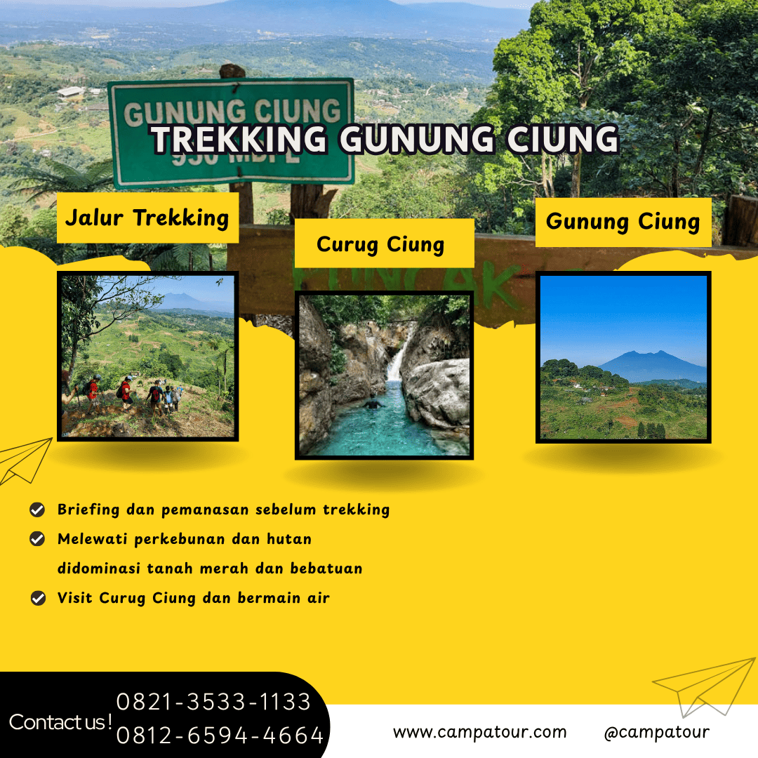 Trekking Gunung Ciung - Campa Tour and Event