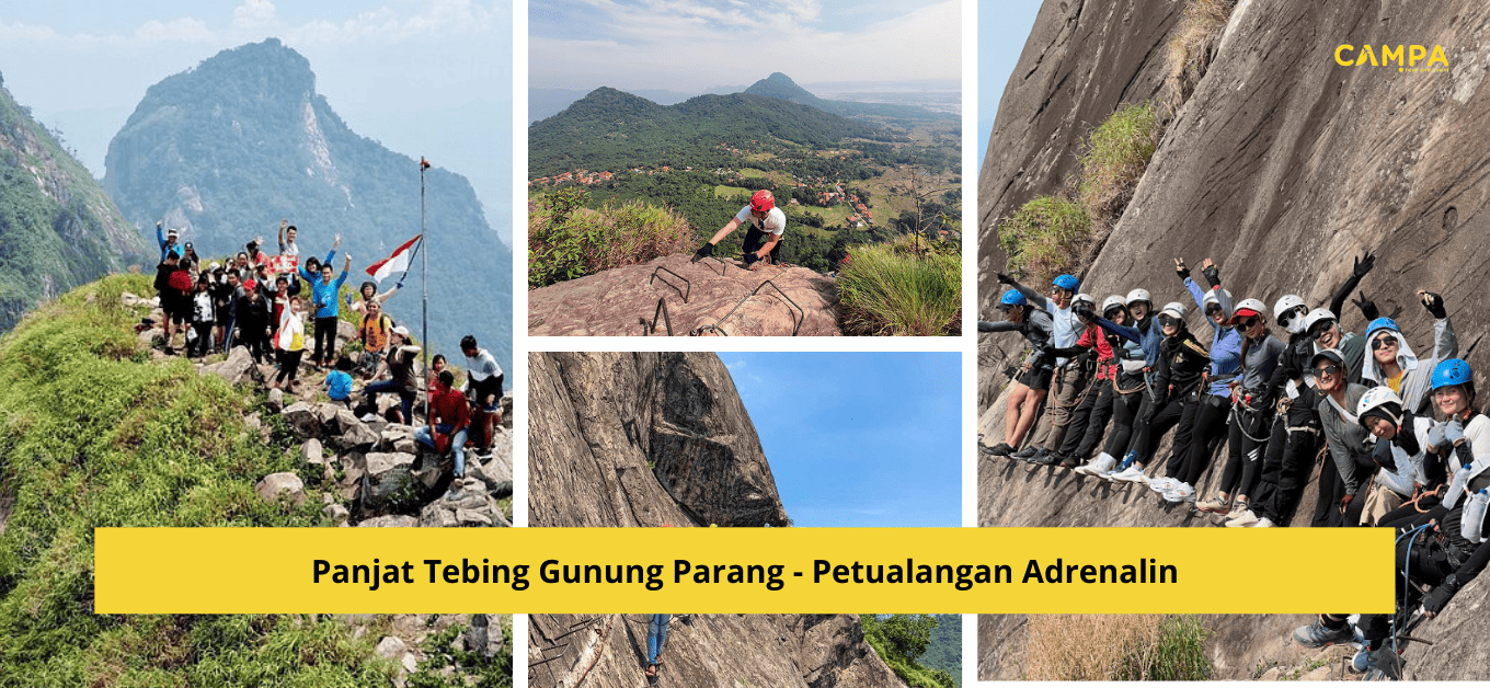 Panjat Tebing Gunung Parang – Petualangan Adrenalin - Campa Tour and Event